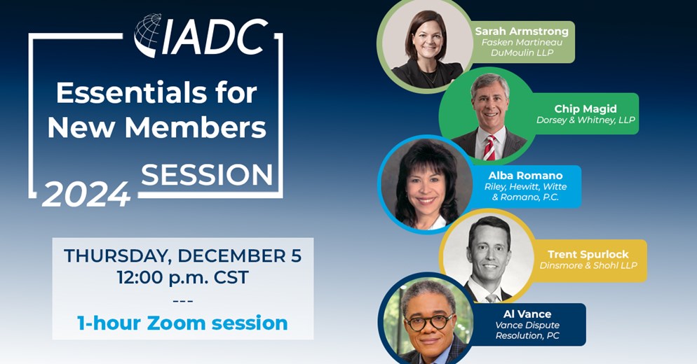 IADC Essentials for New Members Session | IADC