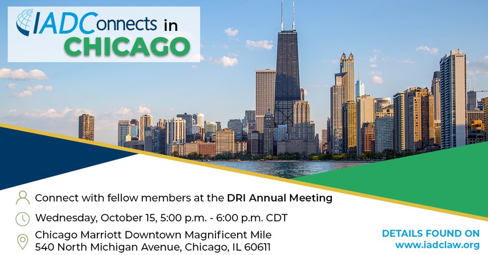 IADConnects in Chicago at the 2025 DRI Annual Meeting | IADC